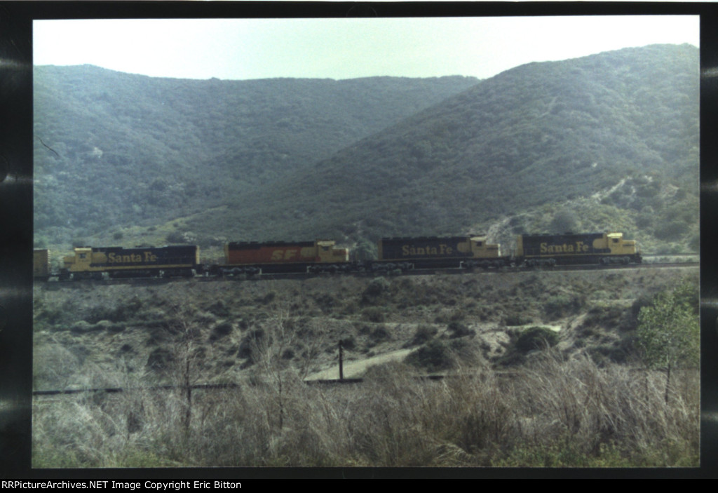 ATSF Units on Cajon Pass